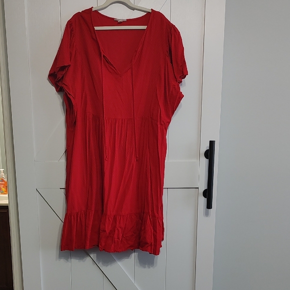 Knox Rose | Dresses | Knox Rose Red Mini Dress | Poshmark